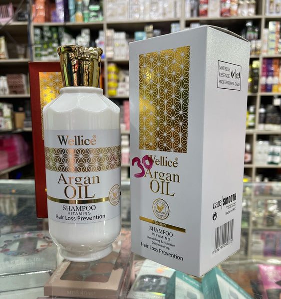 Wellice Premium Edition Argan Oil Spa Vitamins Shampoo 520g – Miss Beauty