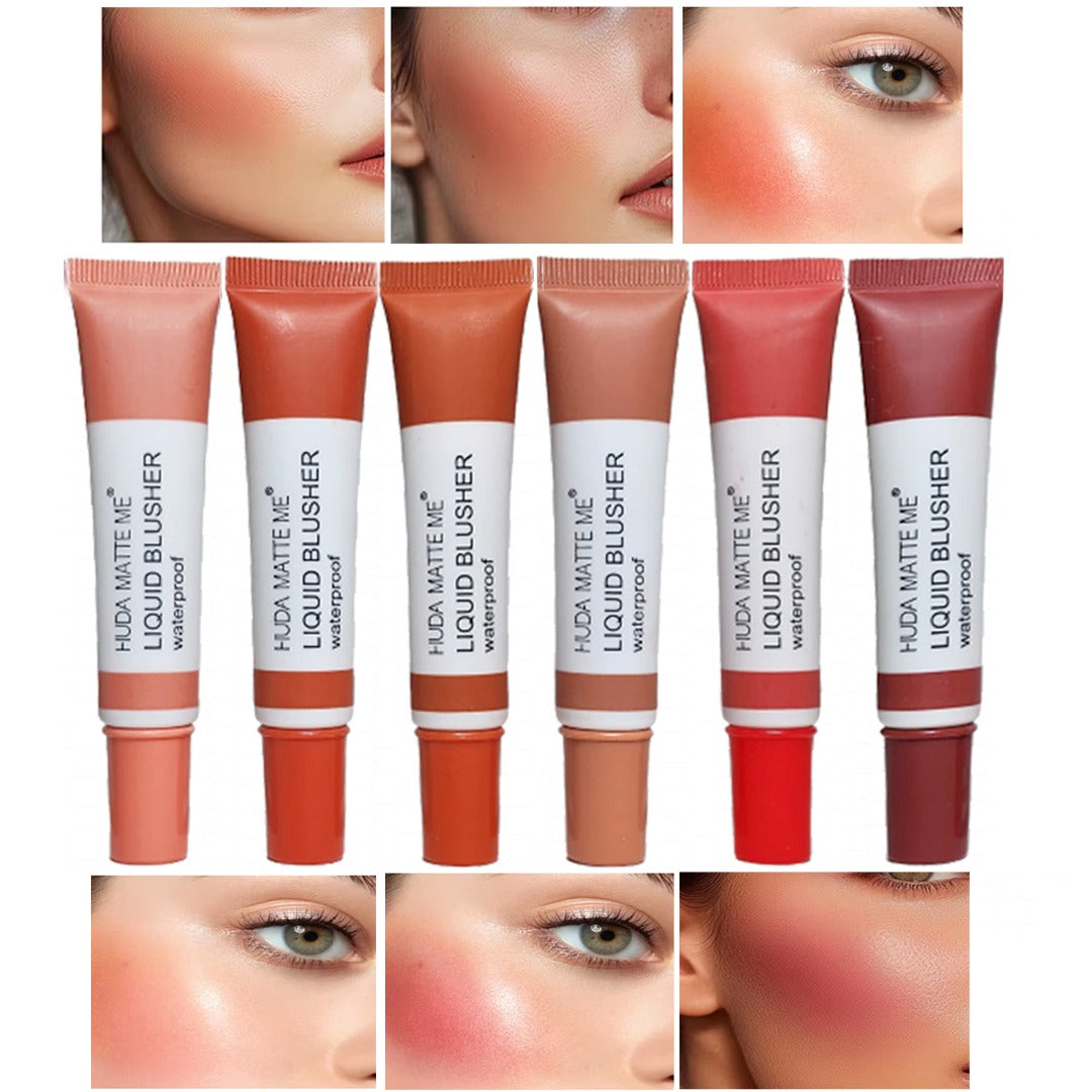 Huda Matte me 1 Pcs Liquid Blusher Waterproof 15ml 58907-47 – Miss Beauty