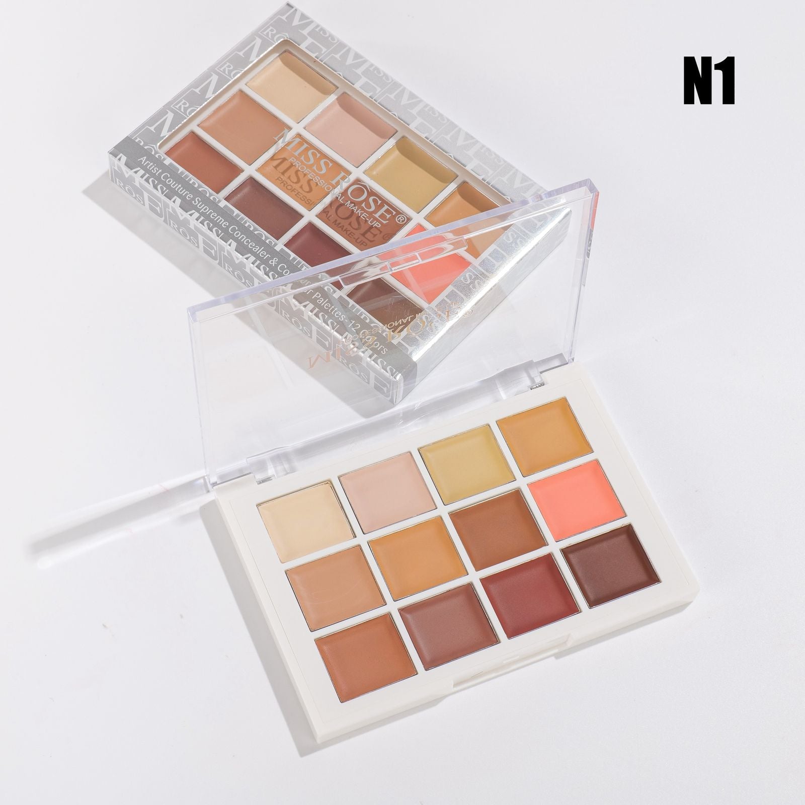 Miss Rose Artist Concealer & Contour Palette – Miss Beauty