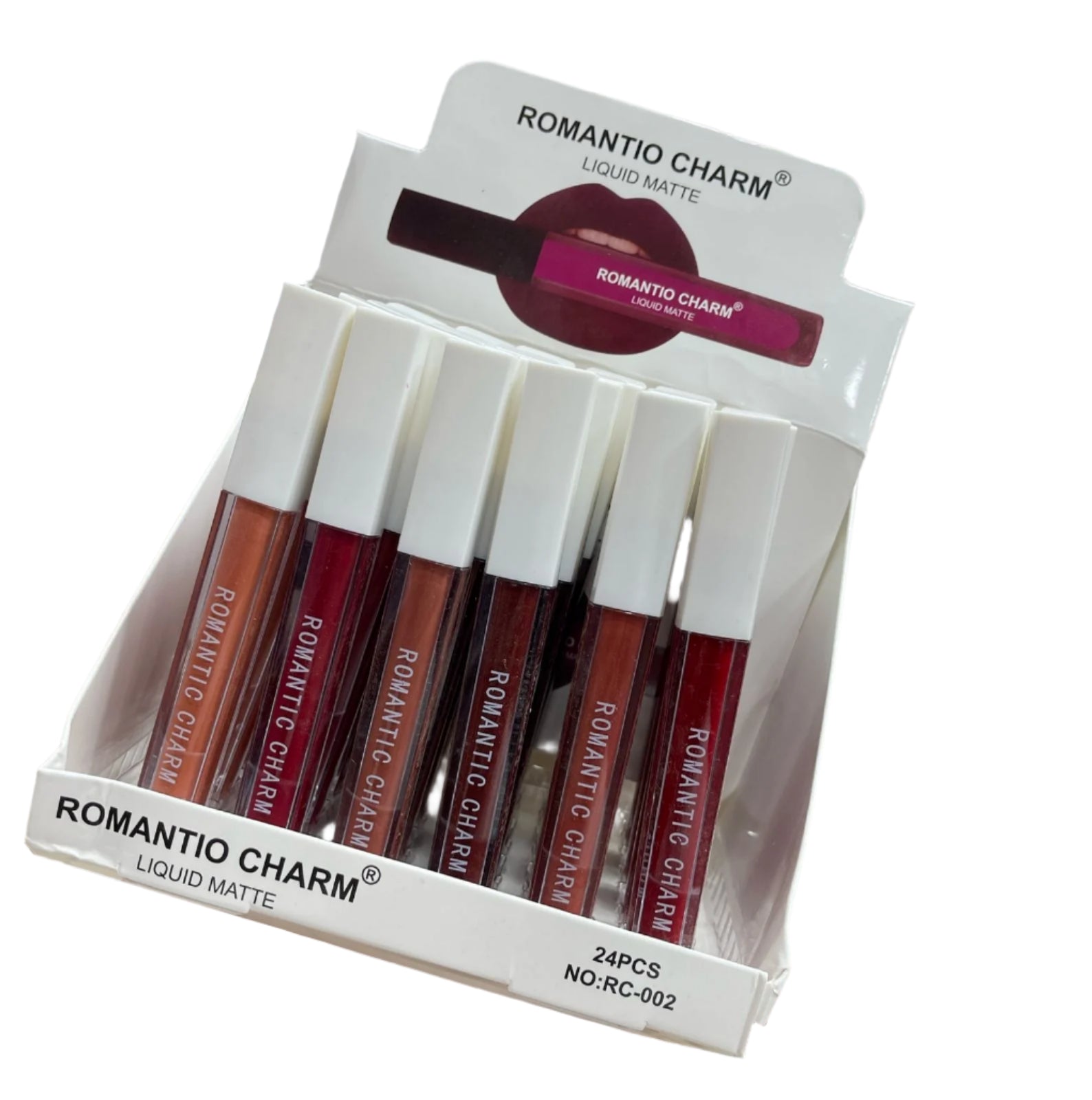 Romantio Charm Matte Lip gloss RC-002 – Miss Beauty
